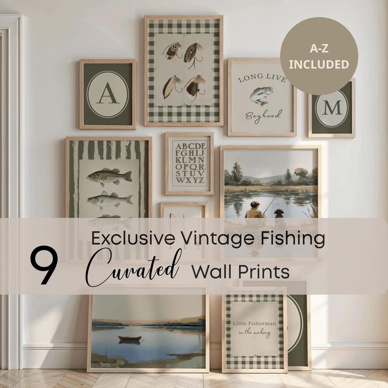 Antique Fishing Prints - Etsy