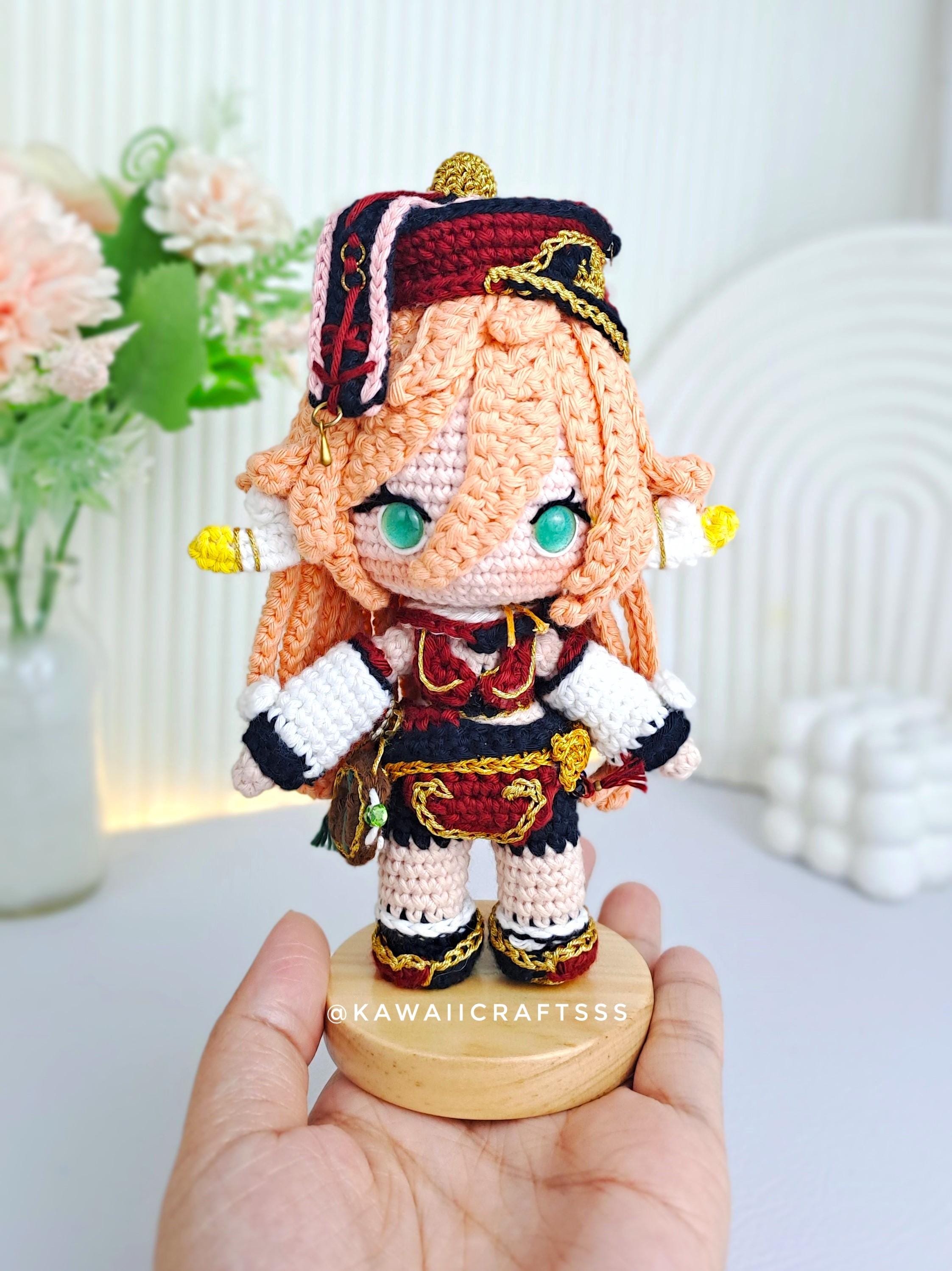 Yanfei Handmade Crochet Doll - Etsy