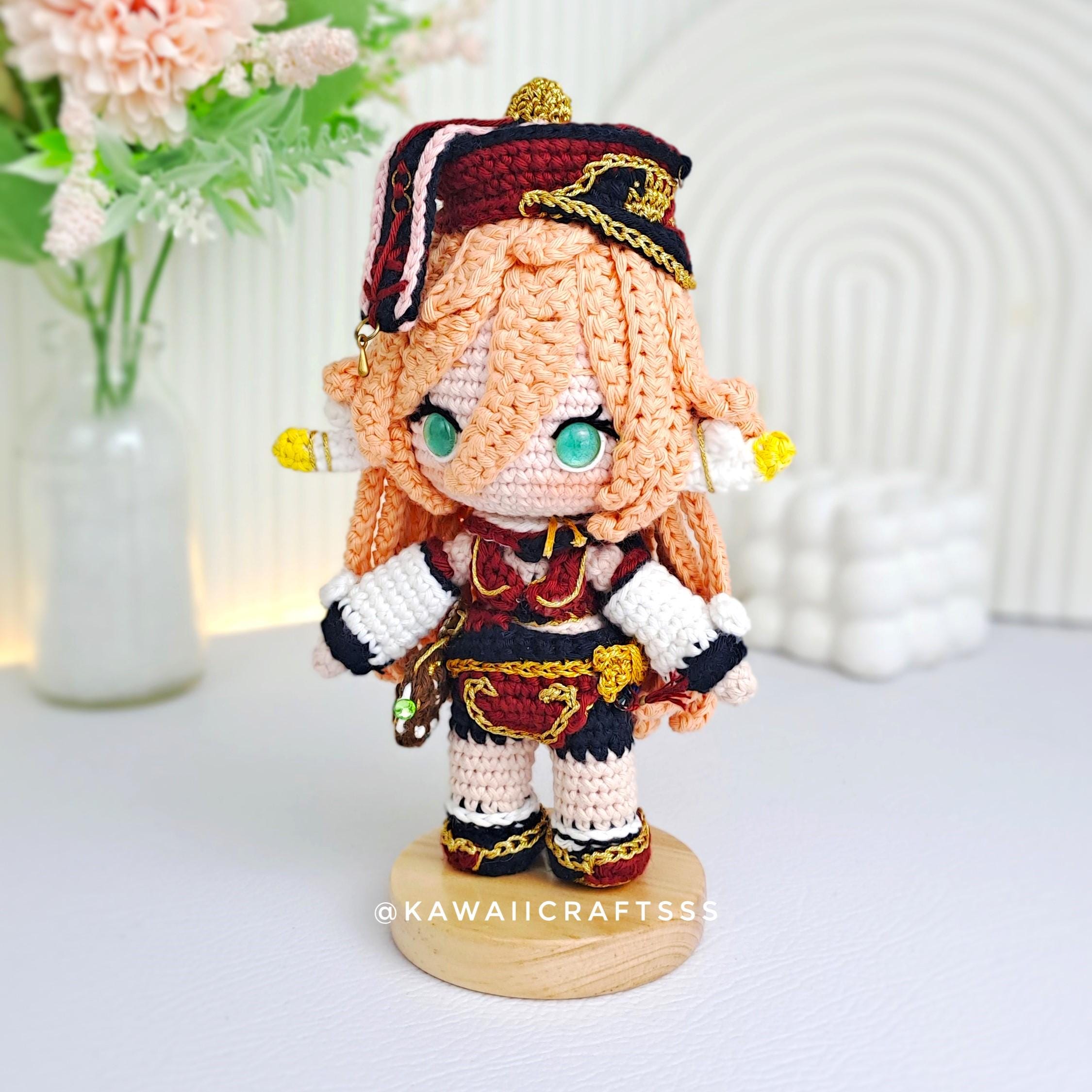 Yanfei Handmade Crochet Doll - Etsy
