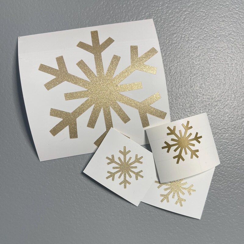 Snowflake Decal - Etsy
