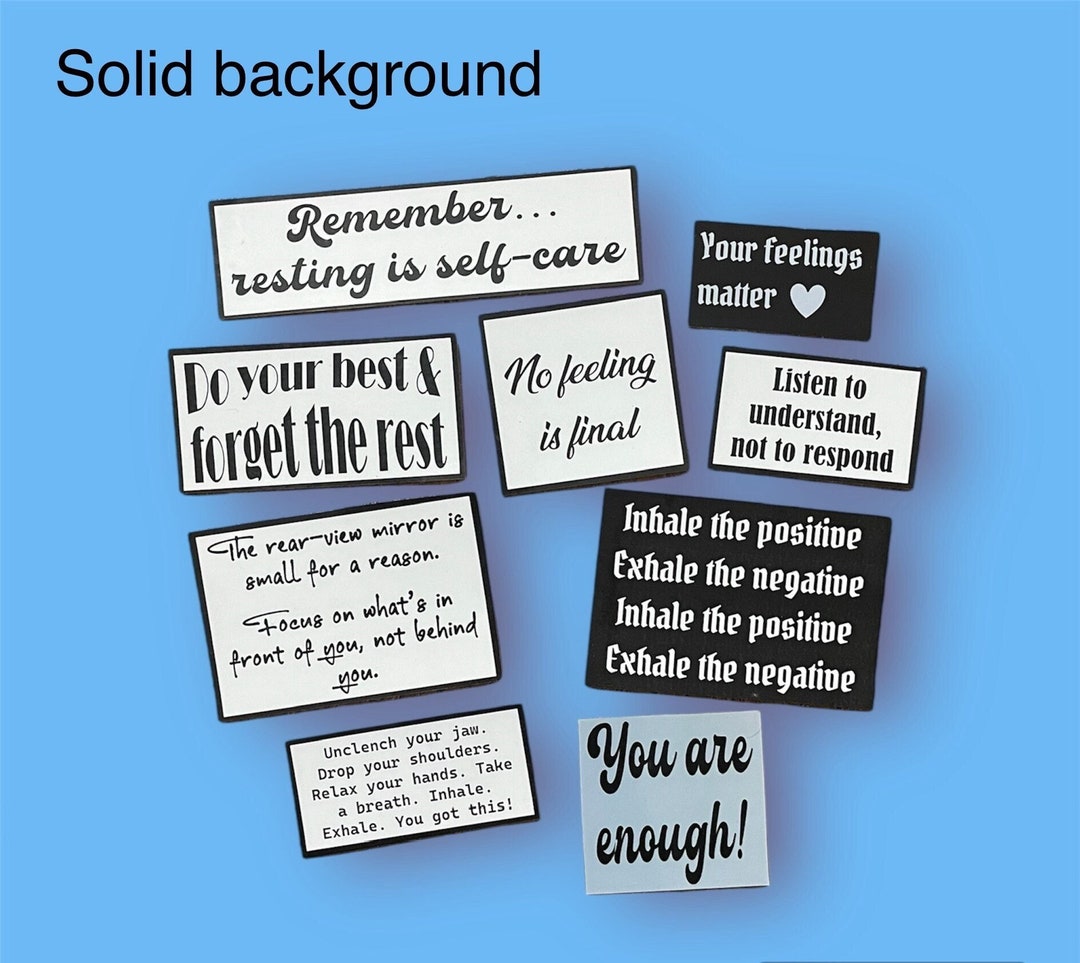 Positive Affirmation Sticker Pack, Coping With Feelings, Self-care ...