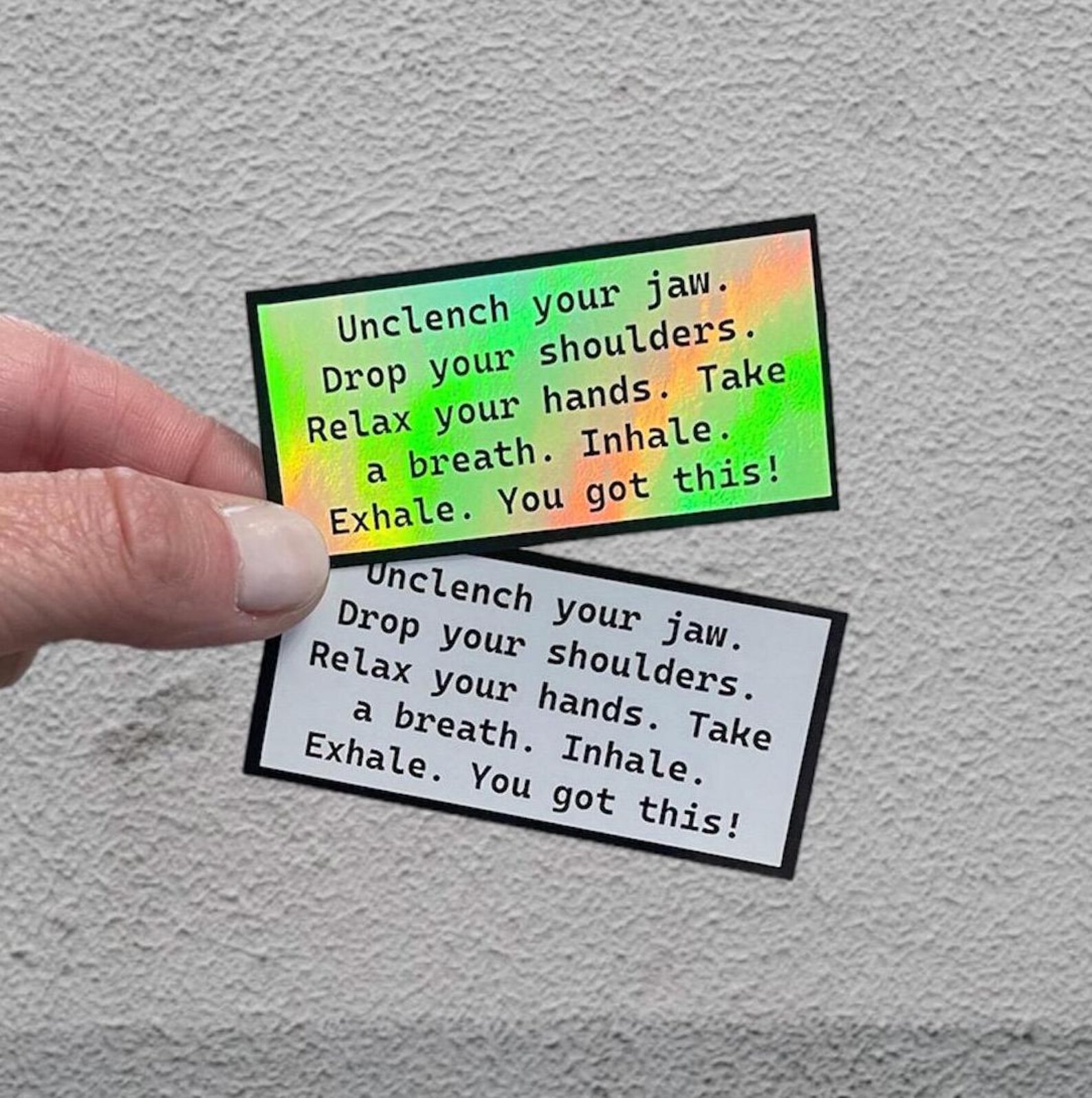 Therapy Sticker Anxiety Self Talk Stickers Psychology Coping Skills ...