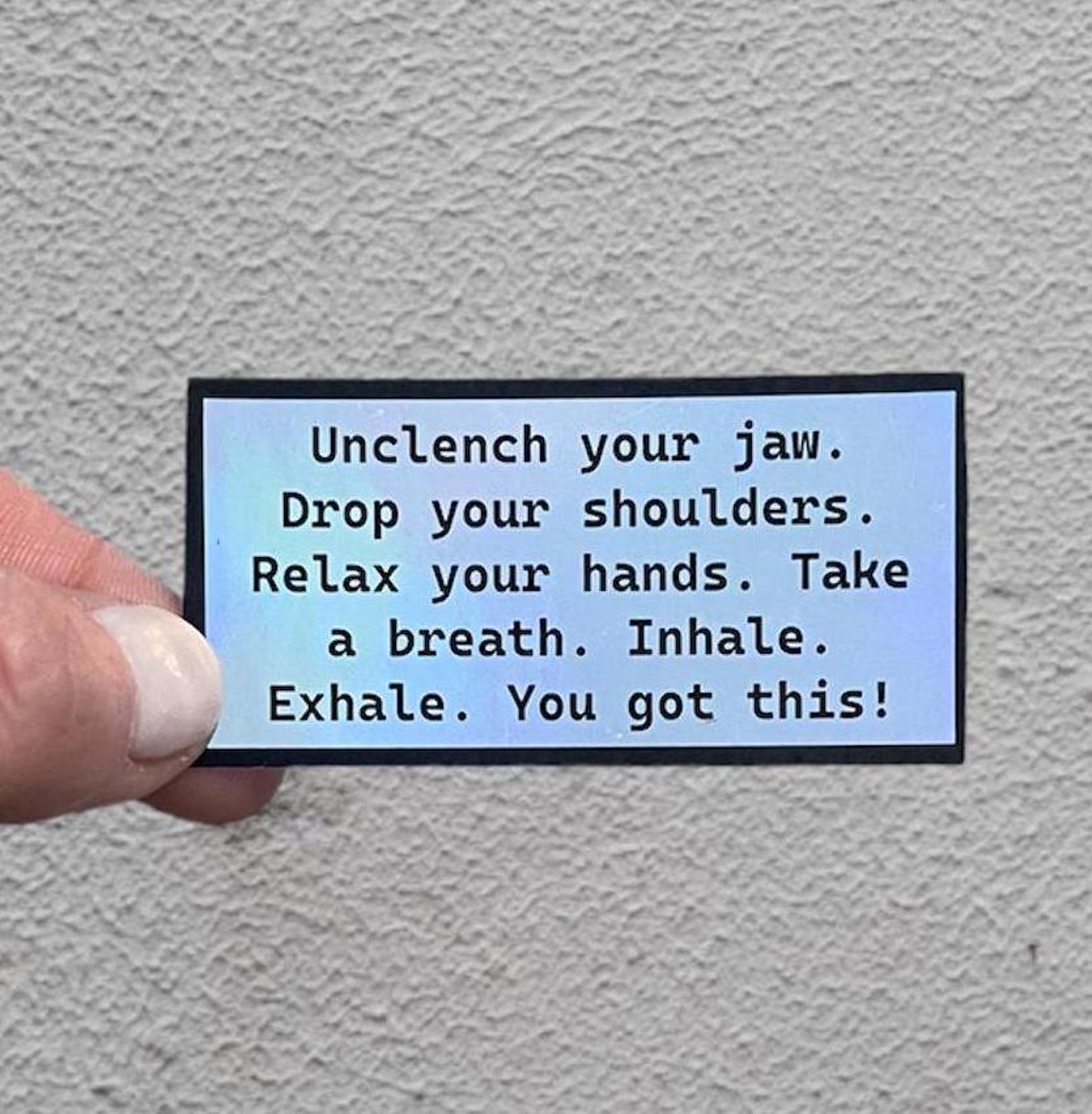 Therapy Sticker Anxiety Self Talk Stickers Psychology Coping Skills ...