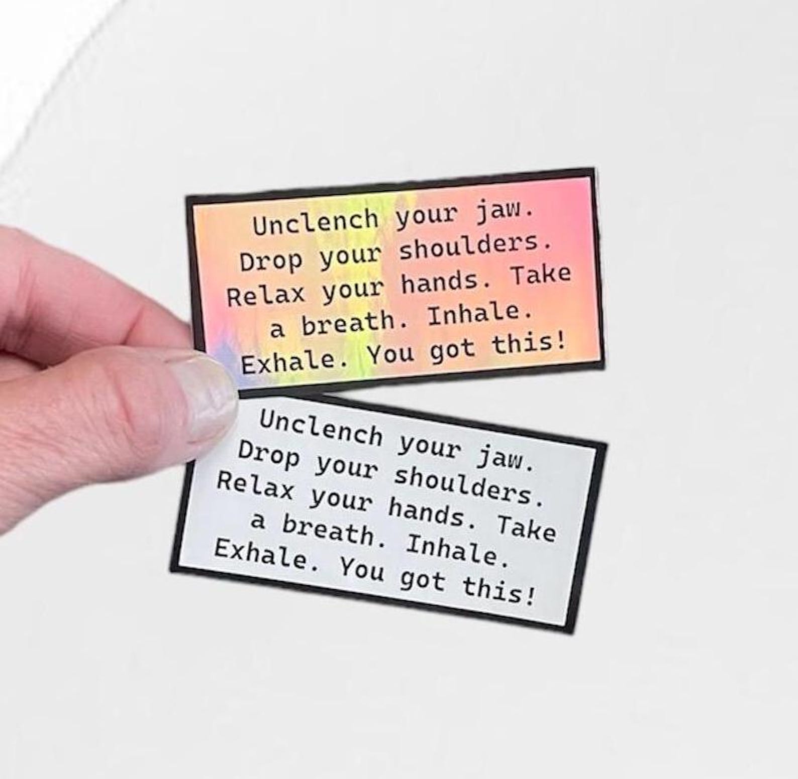 Therapy Sticker Anxiety Self Talk Stickers Psychology Coping Skills ...