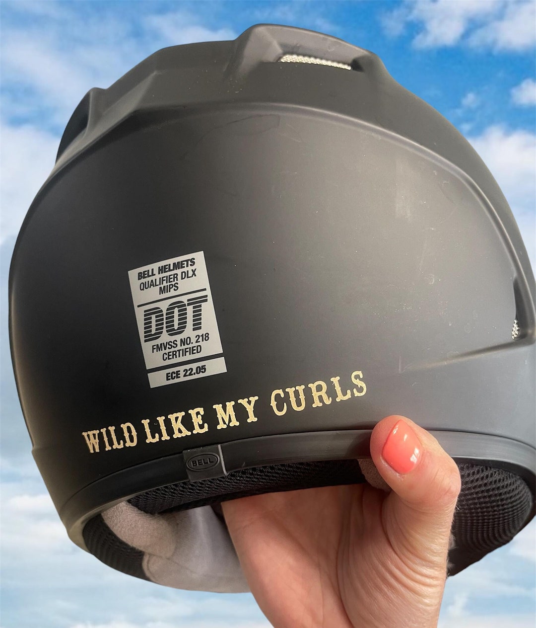 Funny Curly Hair Saying Decal • Wild Like My Curls Sticker • Gift for ...