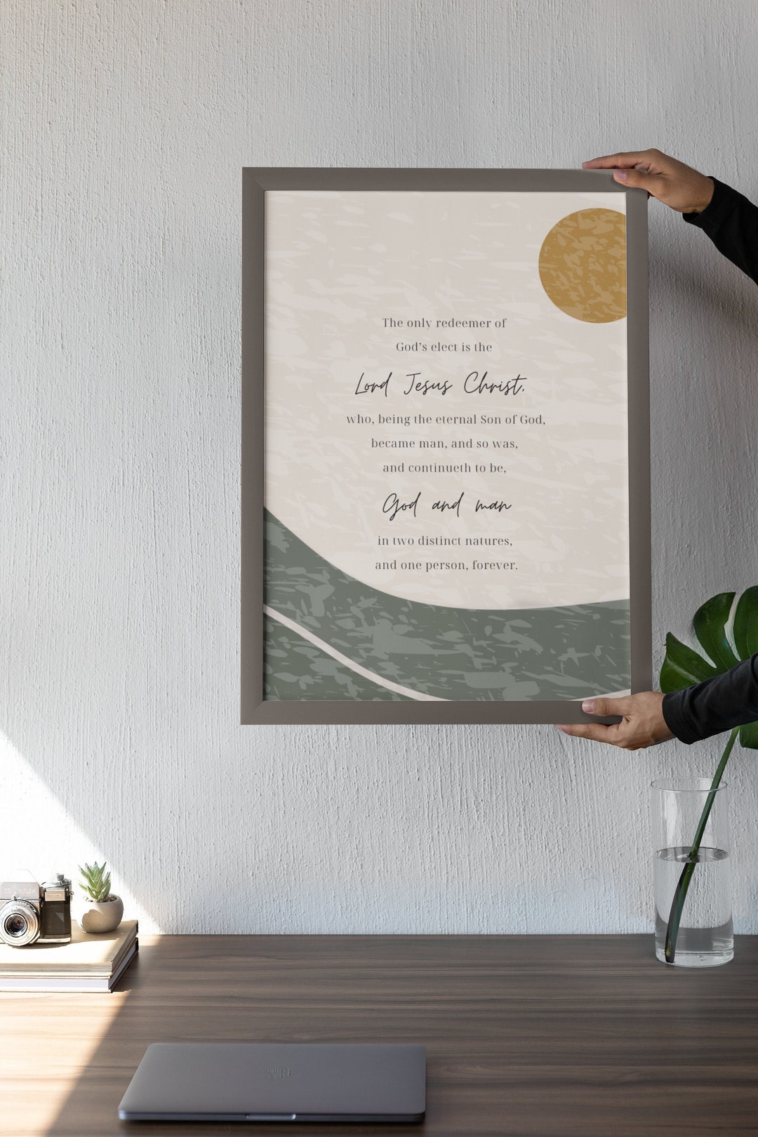 Westminster Shorter Catechism 21 | the Only Redeemer of God's Elect - Etsy