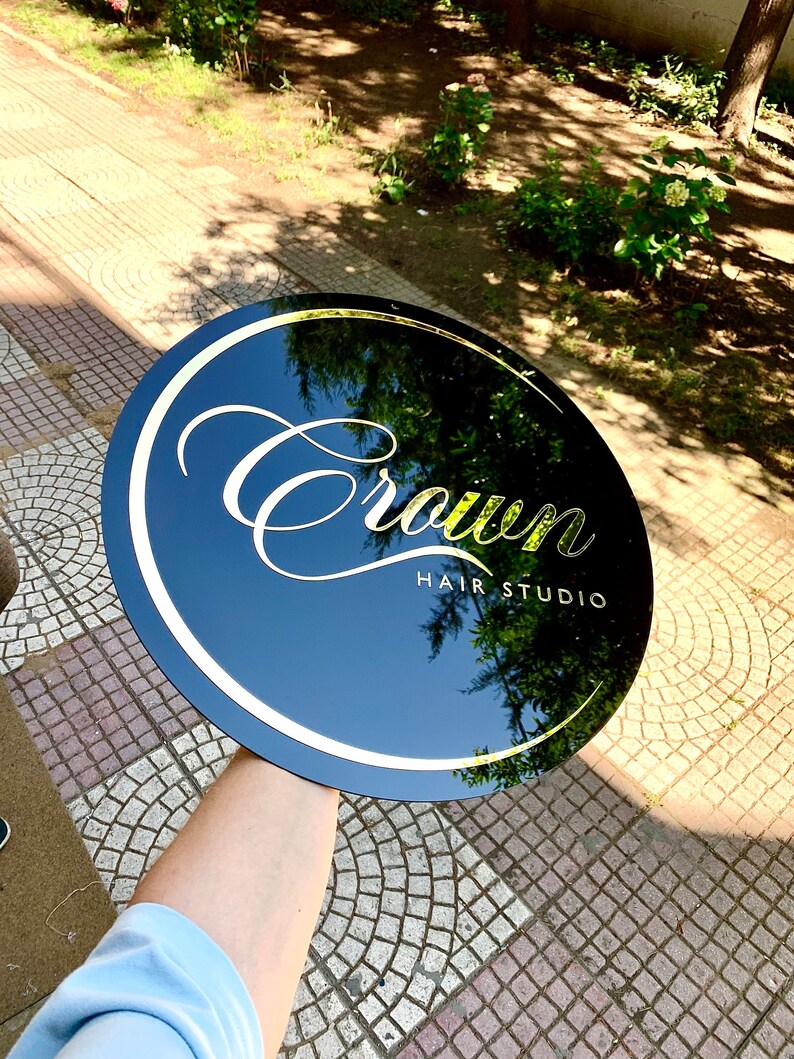 Brand Logo Sign, 3D Business Logo, Custom Business Sign, Beauty Sign ...