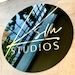 Round Business Logo Sign, Custom Logo, Business Sign for Wall, Acrylic ...