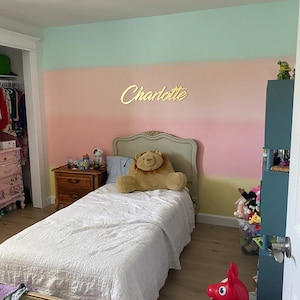 Large Acrylic Mirror, Wall Acrylic Sign, Custom Acrylic Sign, Baby Name ...