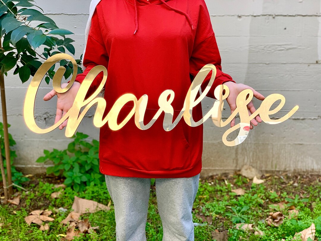 Personalized Acrylic Name, Baby Name Sign, Baby Shower Sign, Wedding ...