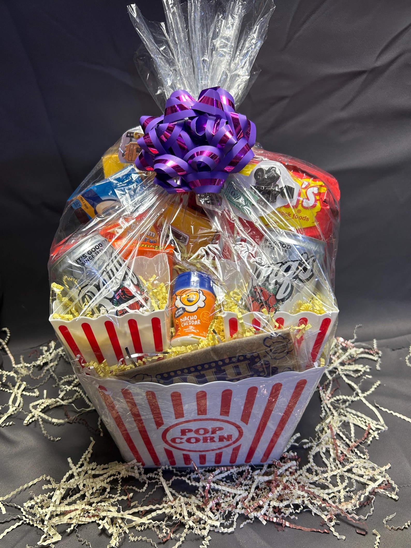 Movie Night Gift Basket - Etsy