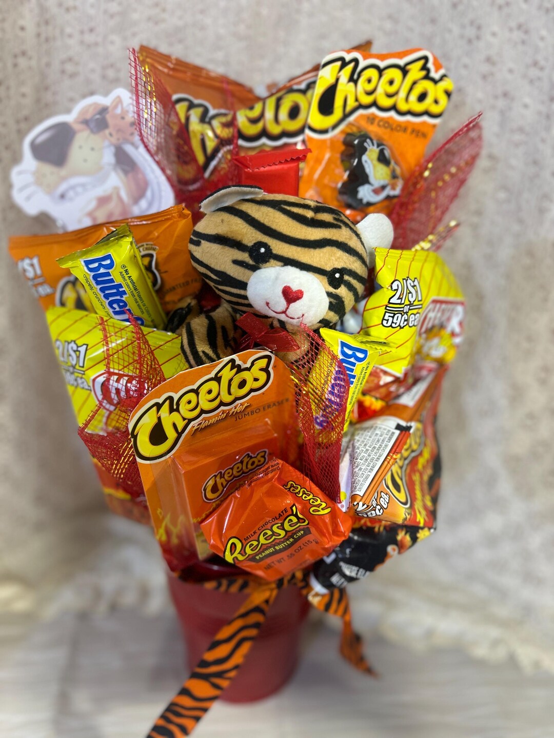 Cheetos Themed Snack/candy Gift Bouquet for Any Occasion. - Etsy