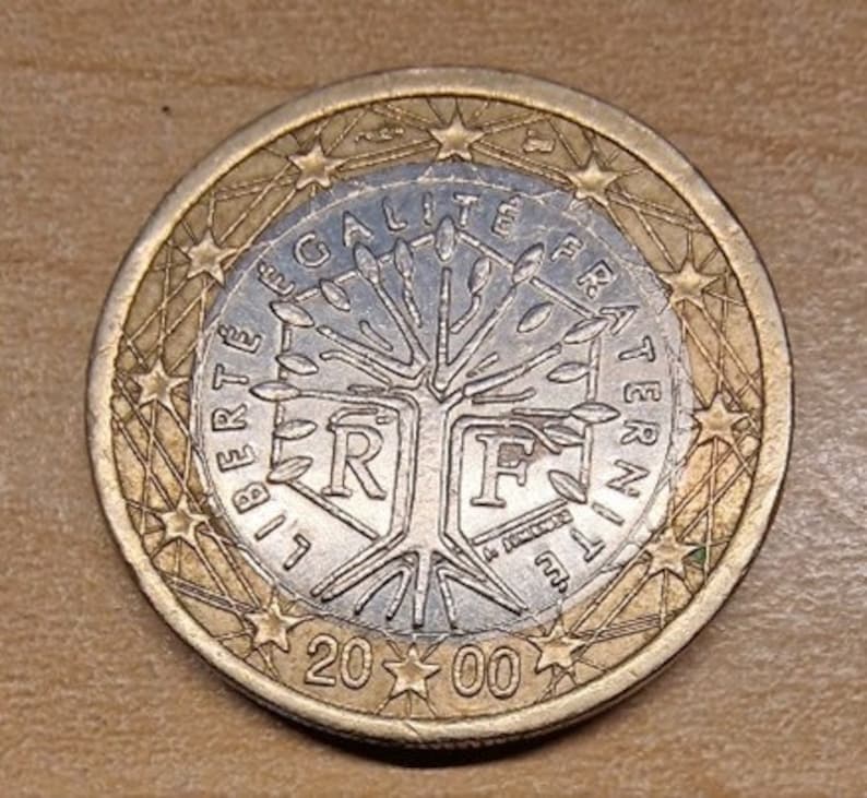 France 1 Euro – 2000:- A Tree, Symbolising Life, by the French Motto ...