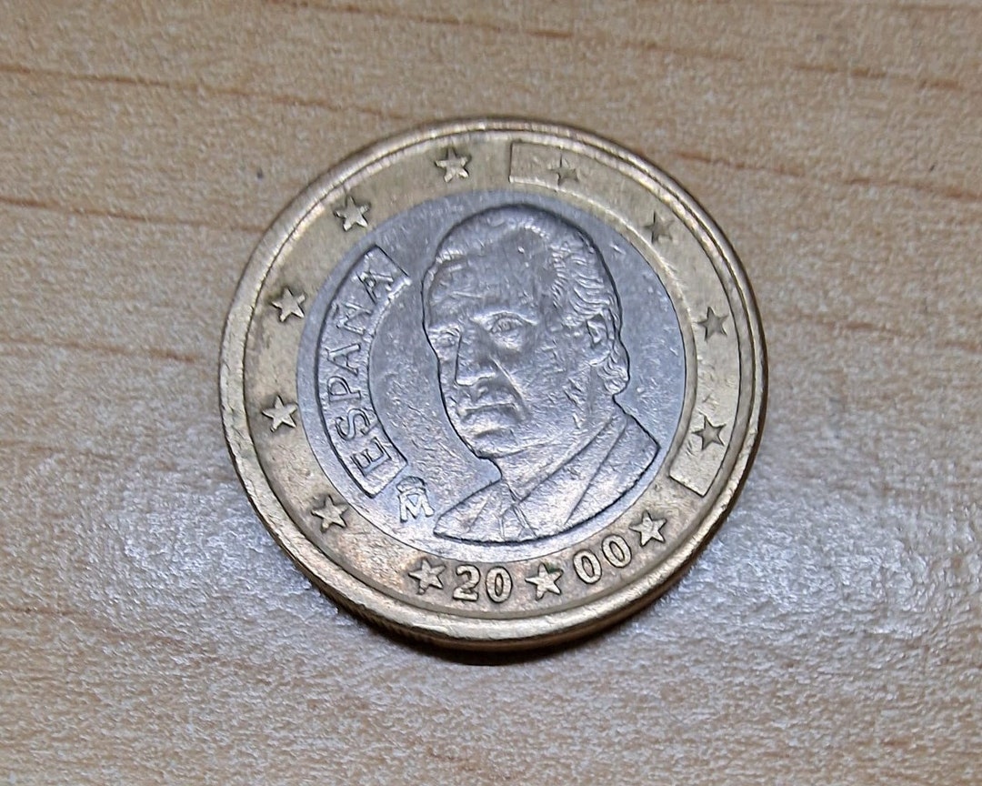 Spain 1-euro 2000 - King Juan Carlos I De Borbon Y Borbon - Spagna Rare ...