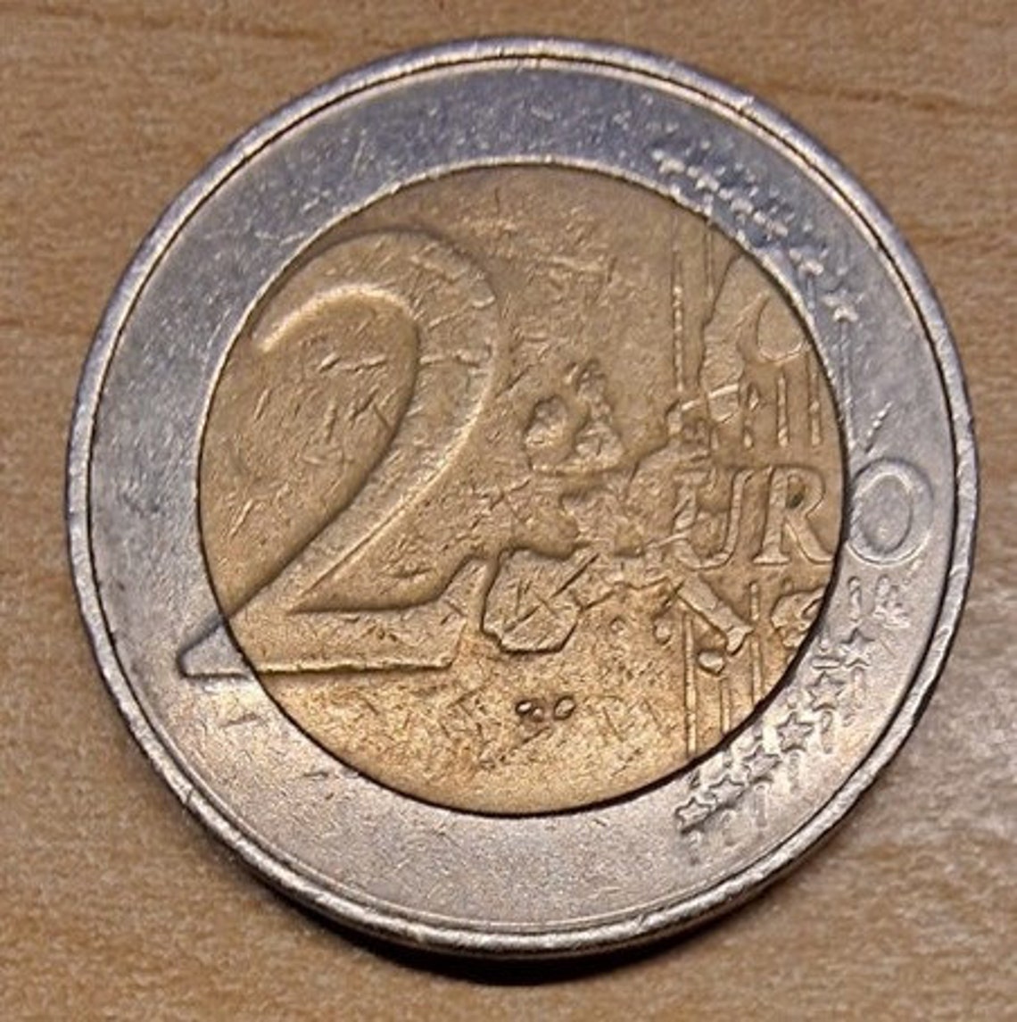 Belgium 2 Euros 2000 – the Portrait - Effigy and Monogram of King ...