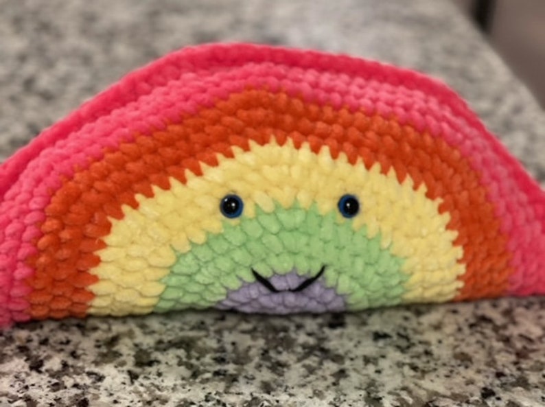 Rainbow Plushie - Etsy