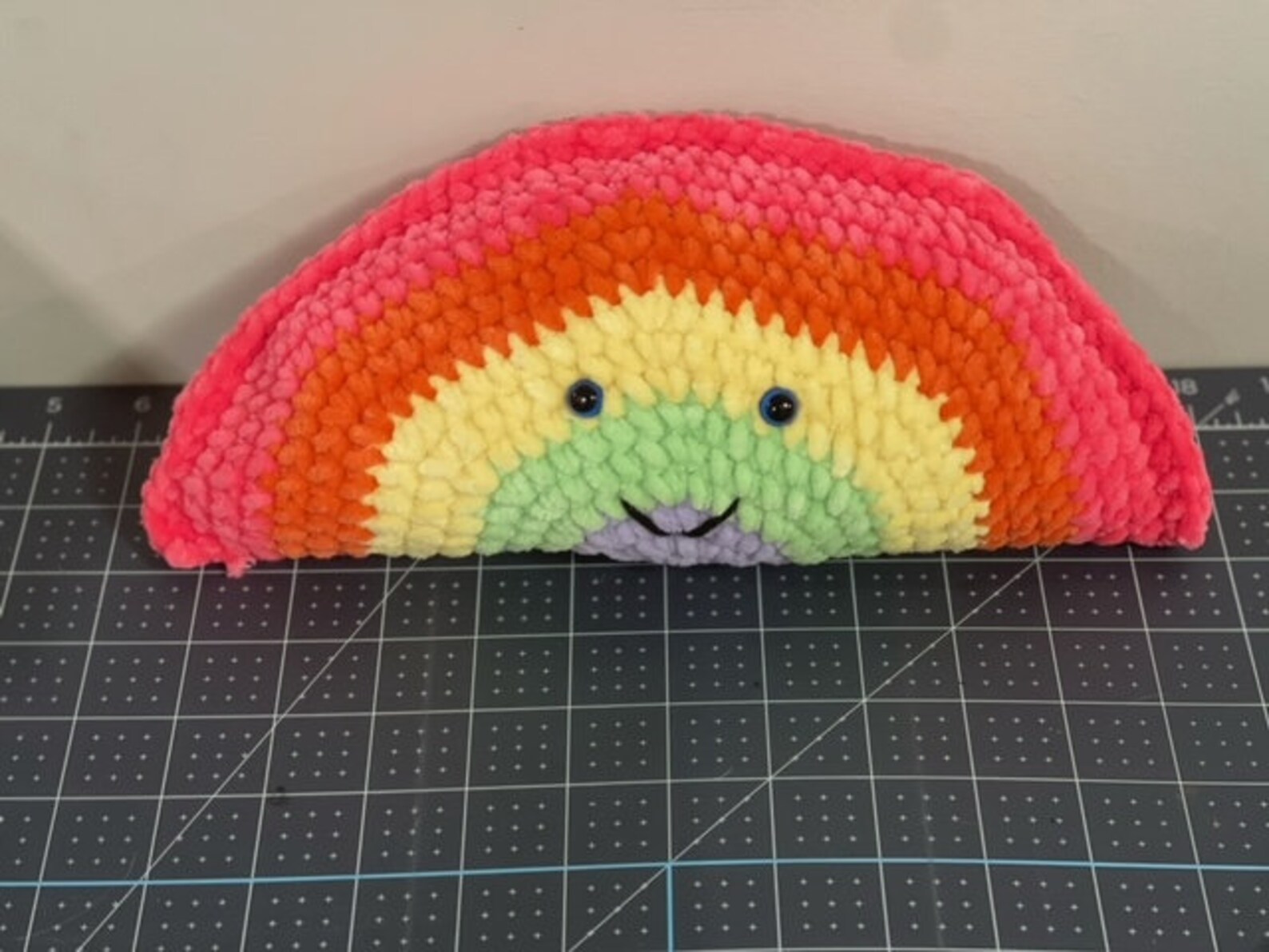 Rainbow Plushie - Etsy