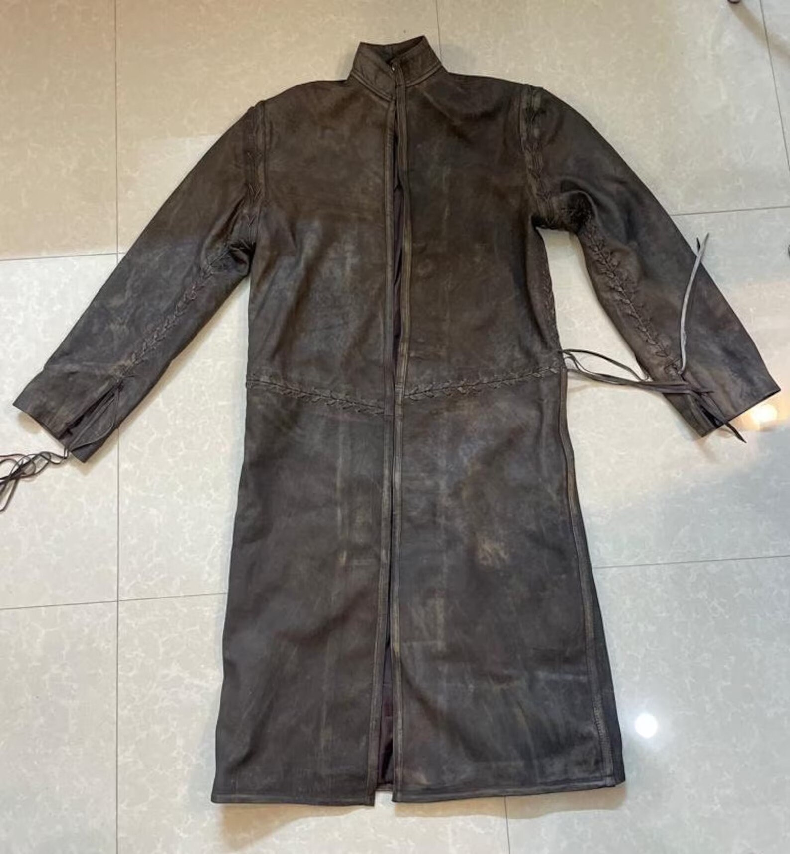 Leather Duster Strider Based Aragorn Ranger Armor Handmade - Etsy