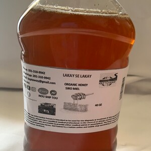 Organic Haitian Honey (pure Siro Miel Haiti) - Etsy