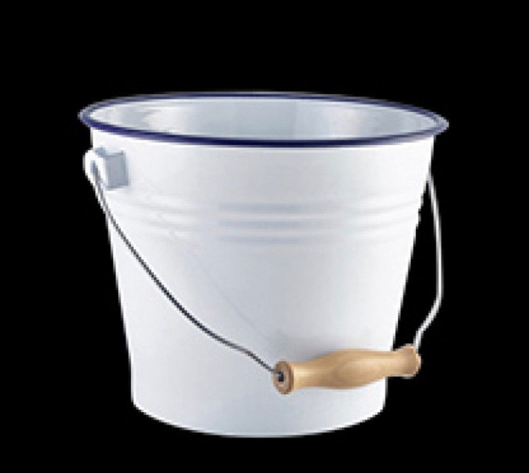 Haitian Vintage Enamel Bucket - Etsy