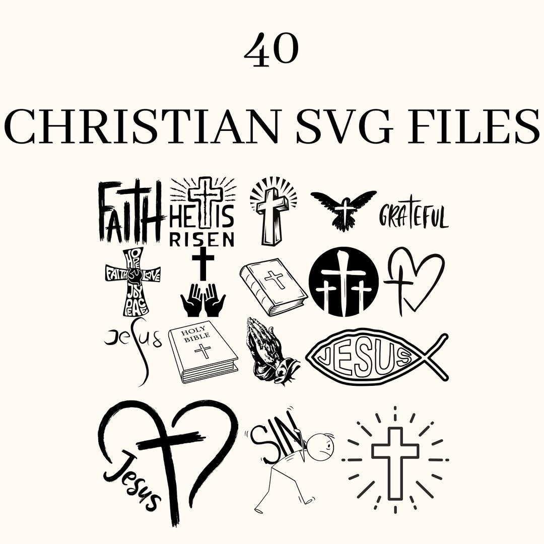 Christian SVG Files for Crafting and DIY Projects - Christian SVG ...