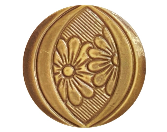 Celluloid Singleton Wafer Button - Etsy