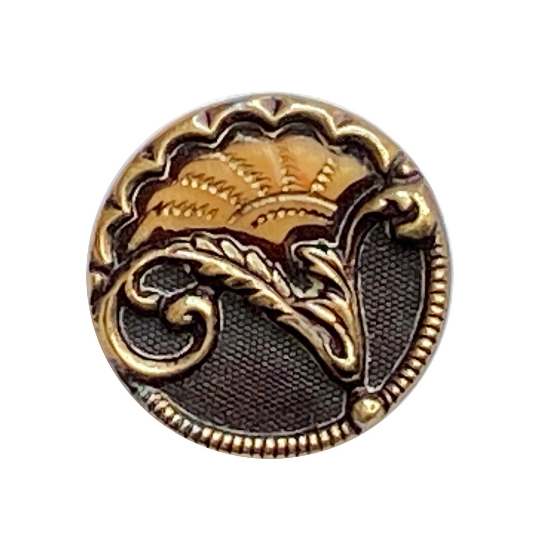 Celluloid Background Button - Etsy