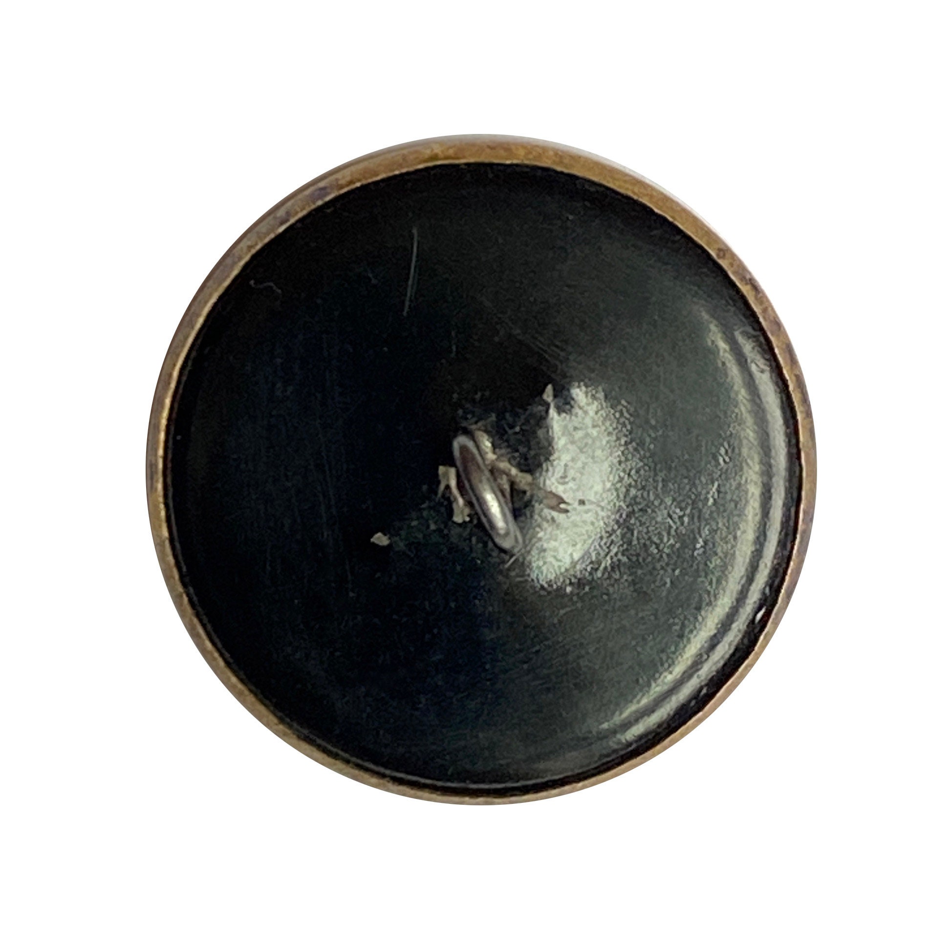 Antique Brass Picture Button, Lighthouse & Boat - Etsy