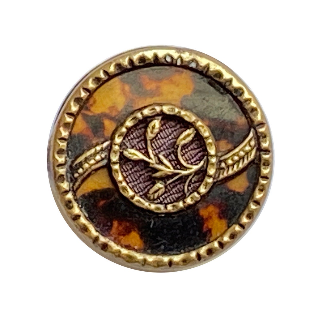 Celluloid Background Button - Etsy