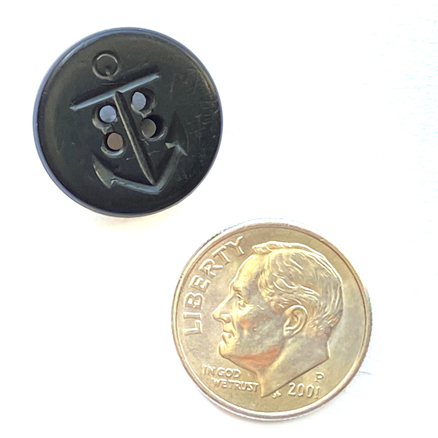 American Hard Rubber Co. Button - Etsy
