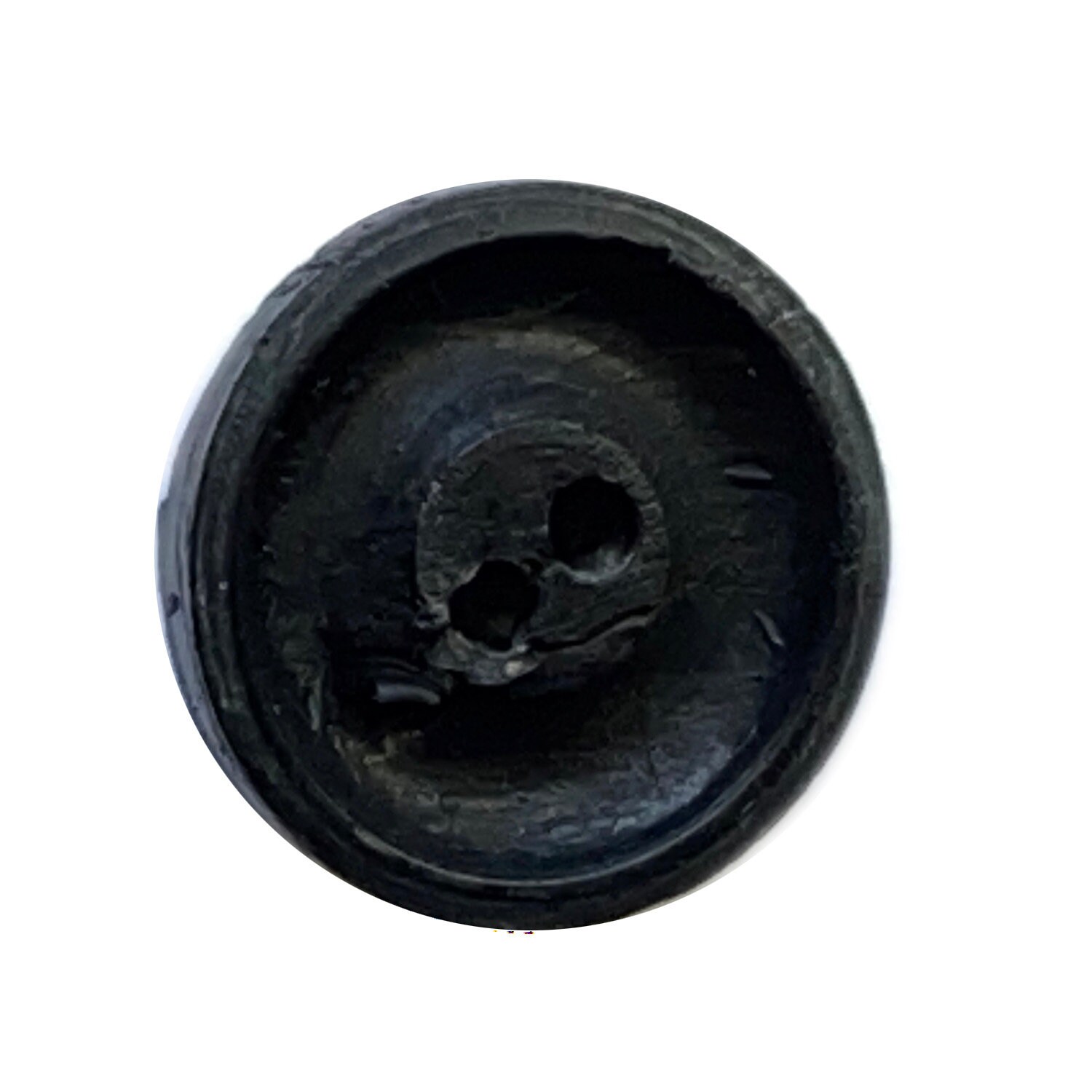 Horn Button, Descending Lines Pattern - Etsy