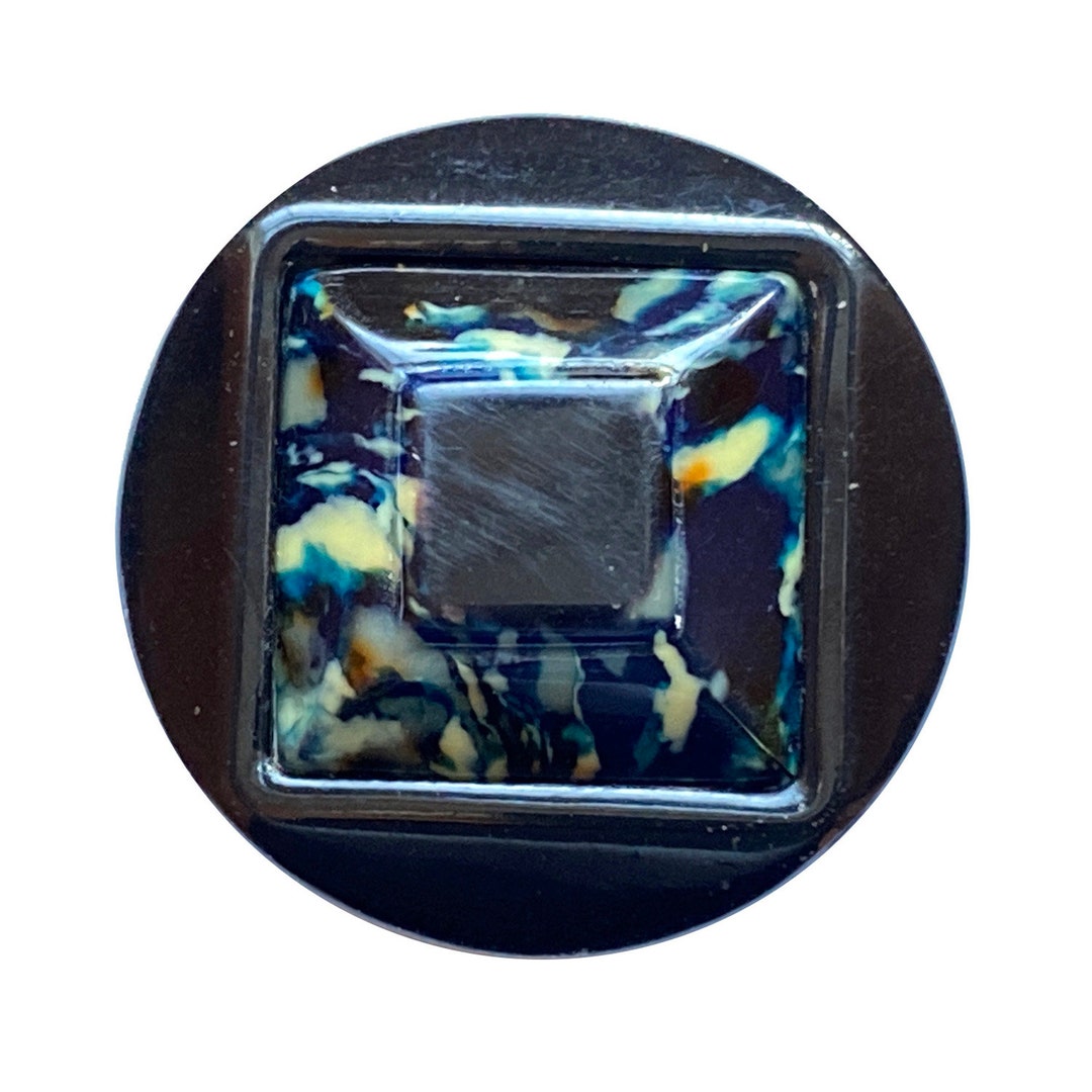 Faced Celluloid Bubble Top Button - Etsy