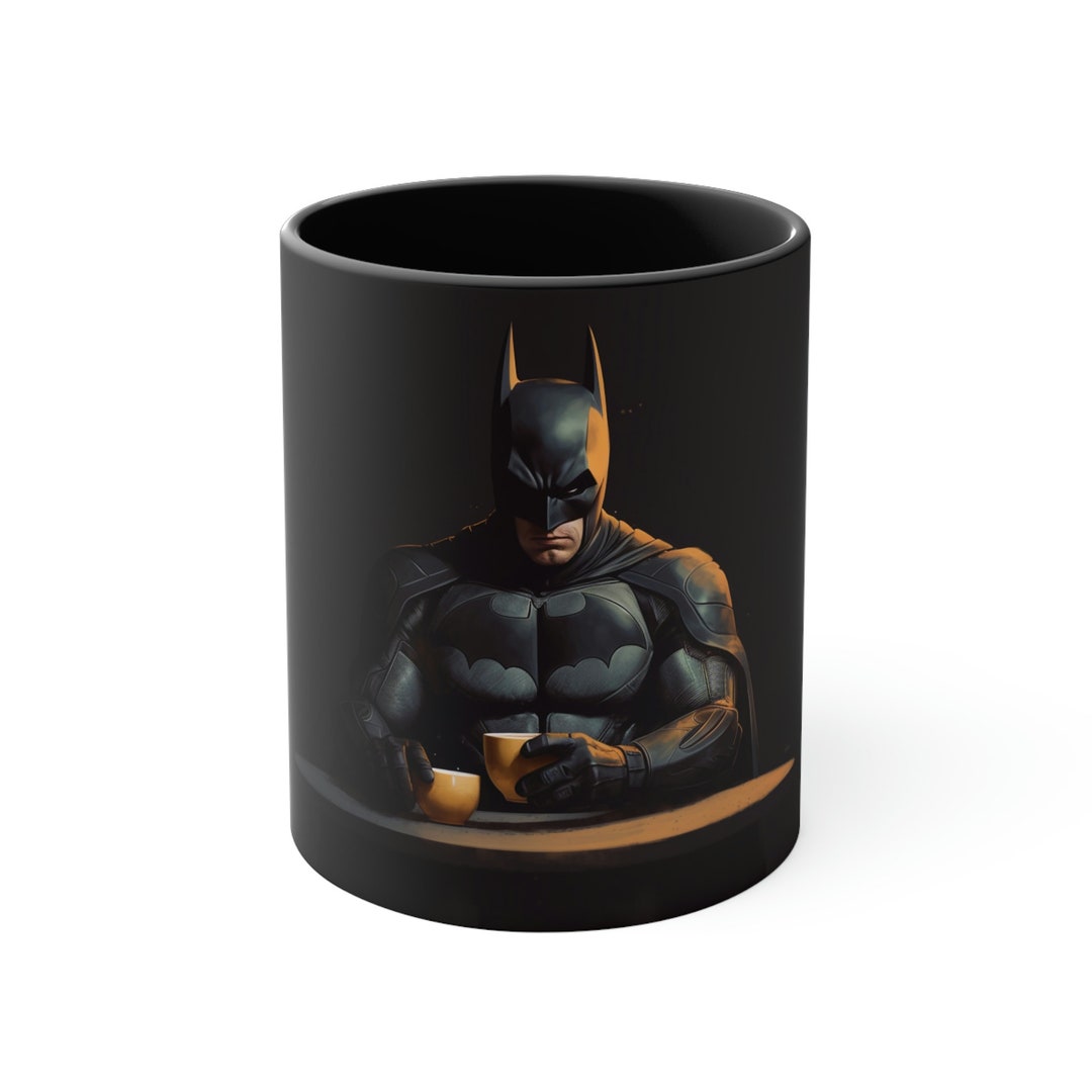 Start Your Day Like the Dark Knight With Our Batman Coffee/tea - Etsy