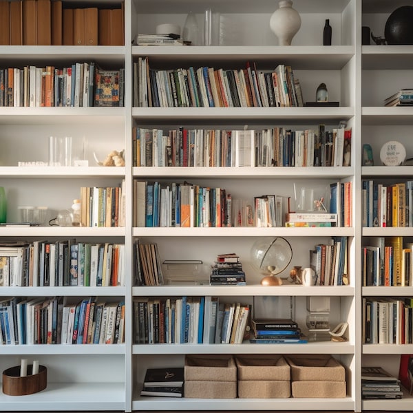 Professional Zoom Virtual Backgrounds Backdrop Bookcase Home Office ...