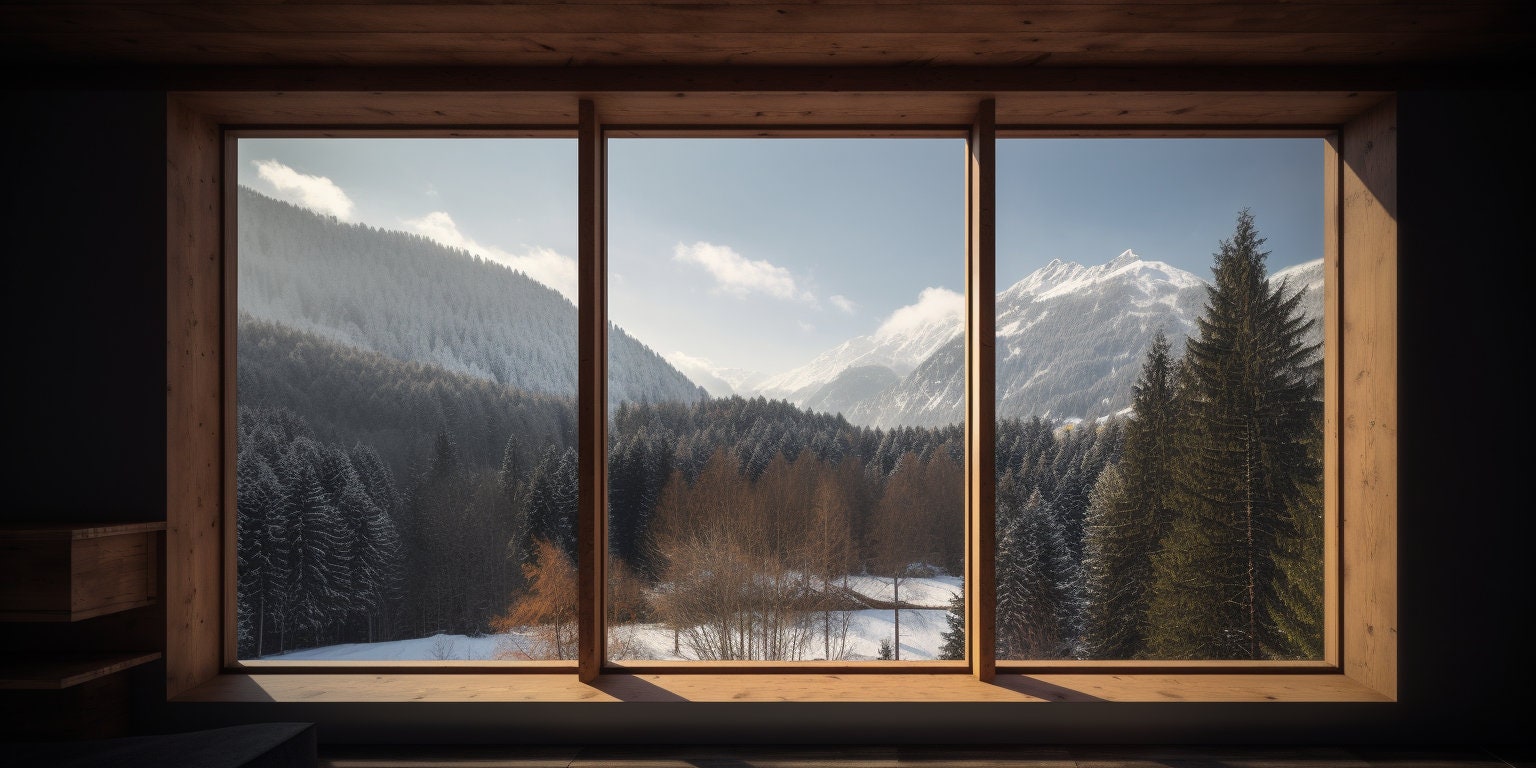 Zoom Virtual Backgrounds Backdrop Home Office Mountains - Etsy