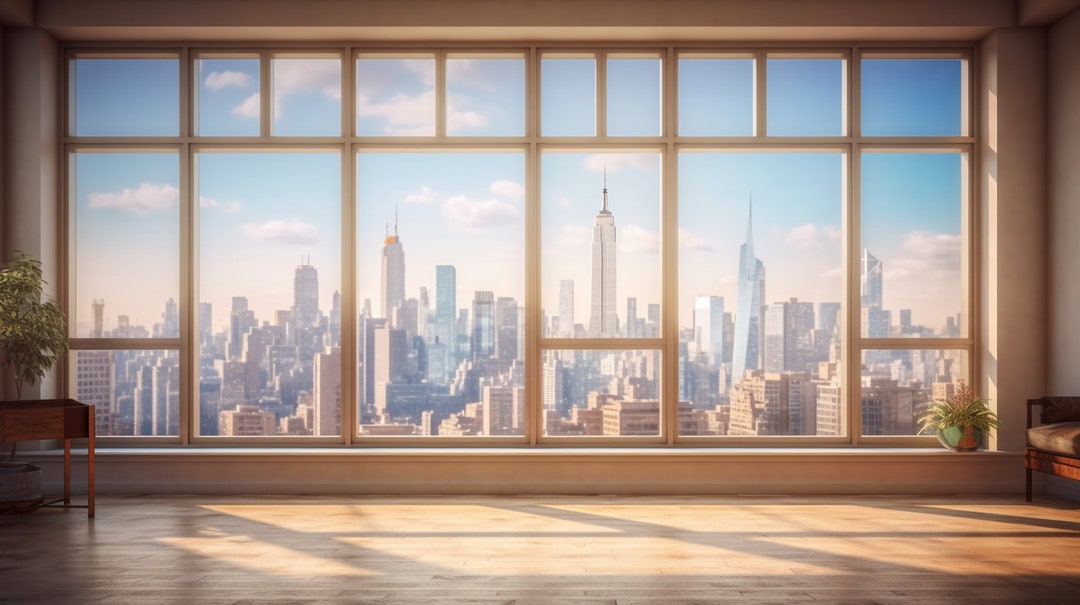 City Skyline Virtual Background: Home Office Backdrop - Etsy