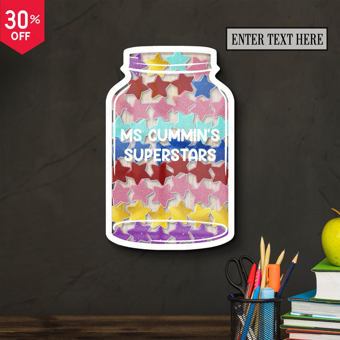 Magnetic Reward Jar With Tokens, Reward System for Kids Behavior ...
