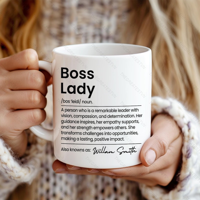 Boss Lady Mug - Etsy