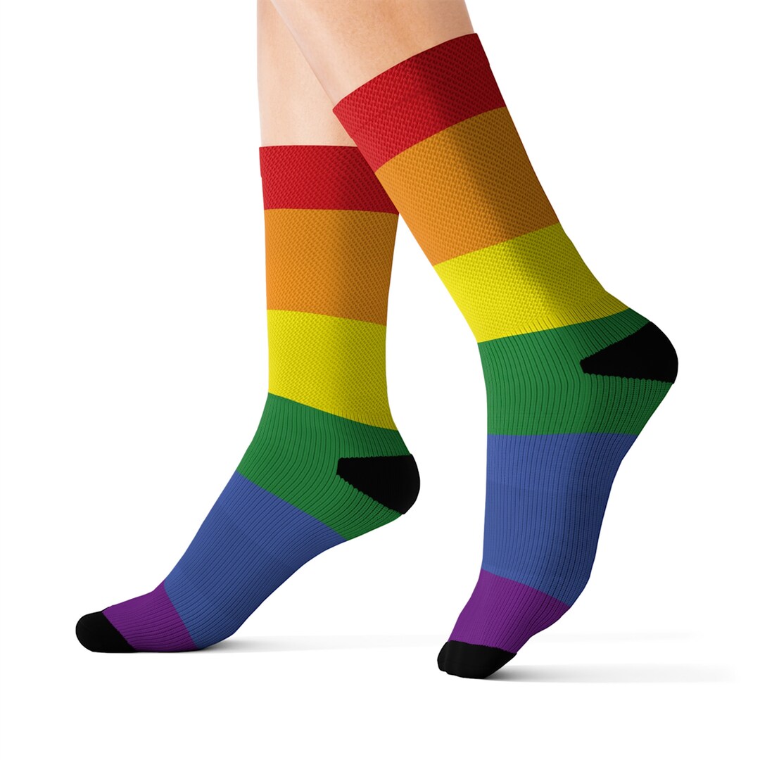 Pride Socks, LGBTQIA, LGBT Socks, Gay Socks, Gay Gifts - Etsy