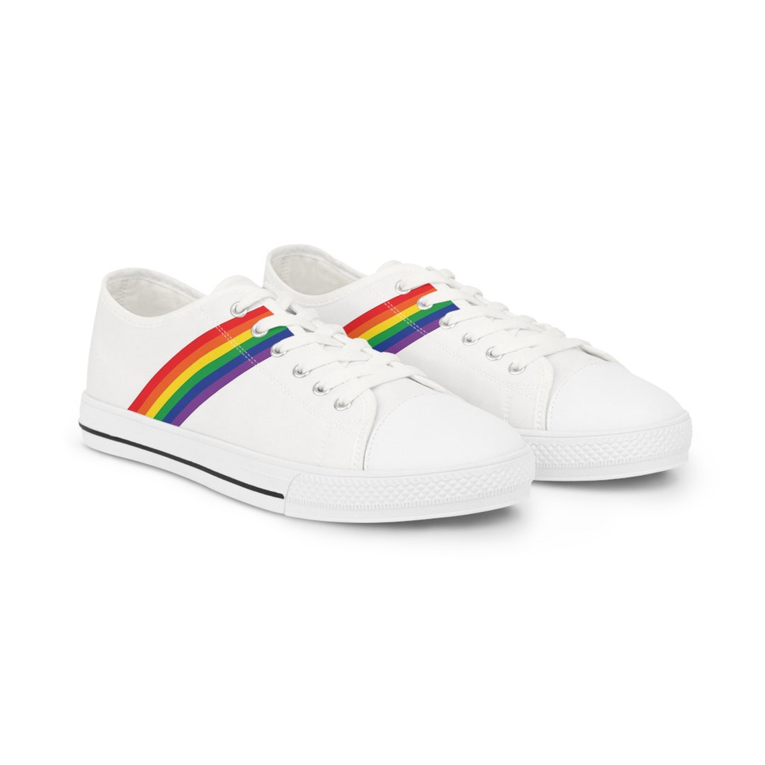 Pride Shoes, Men, Gay Pride, LGBT, LGBTQIA, Rainbow Shoes, - Etsy