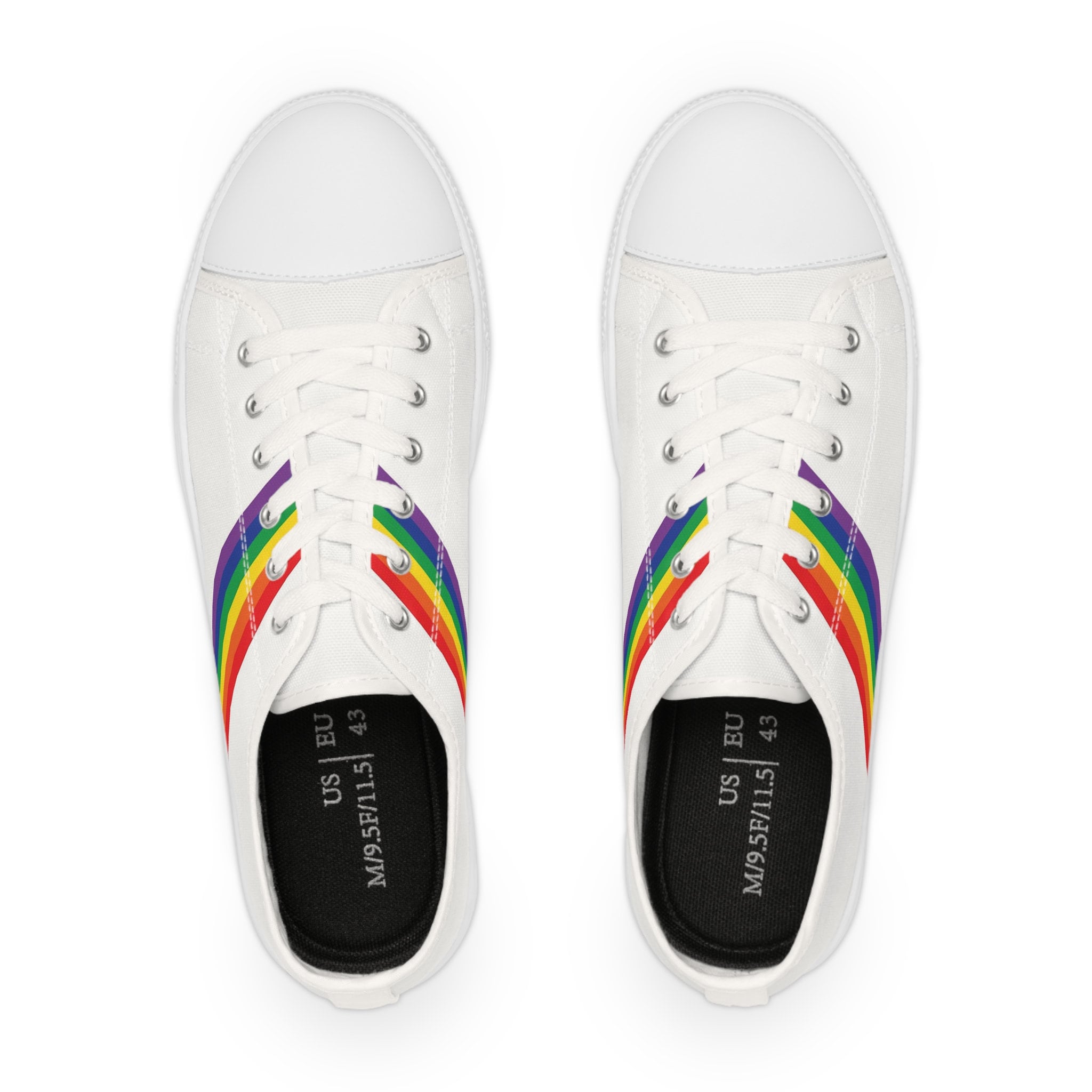 Pride Shoes, Men, Gay Pride, LGBT, LGBTQIA, Rainbow Shoes, - Etsy