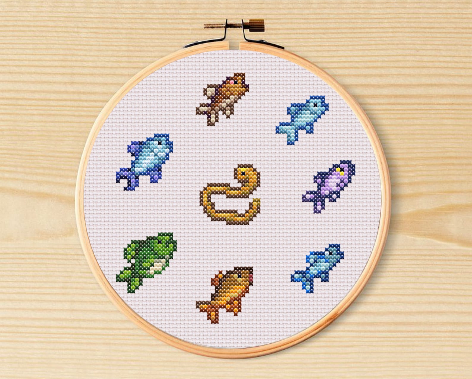 Stardew Valley Spring Fish Cross Stitch Pattern - Etsy