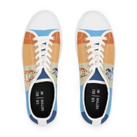 Hand-painted Bluey Sneakers | Custom Kids Shoes - Etsy