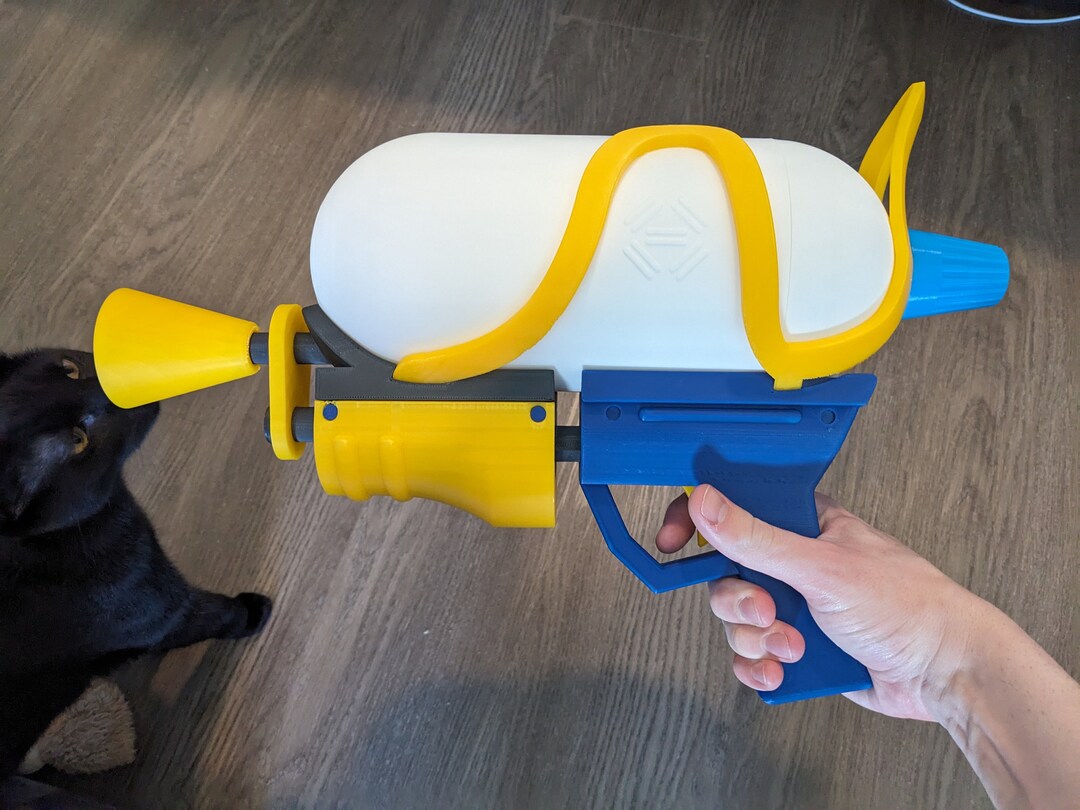 Splattershot - Splatoon 3 Life Size Weapon - 3D Printed - Etsy
