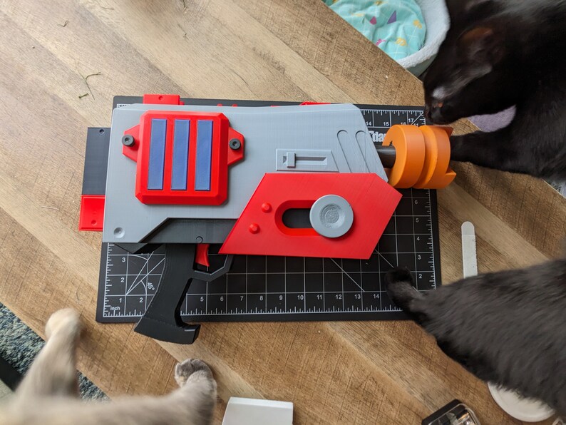 Rapid Blaster Splatoon 3 Life Size Weapon 3D Printed - Etsy