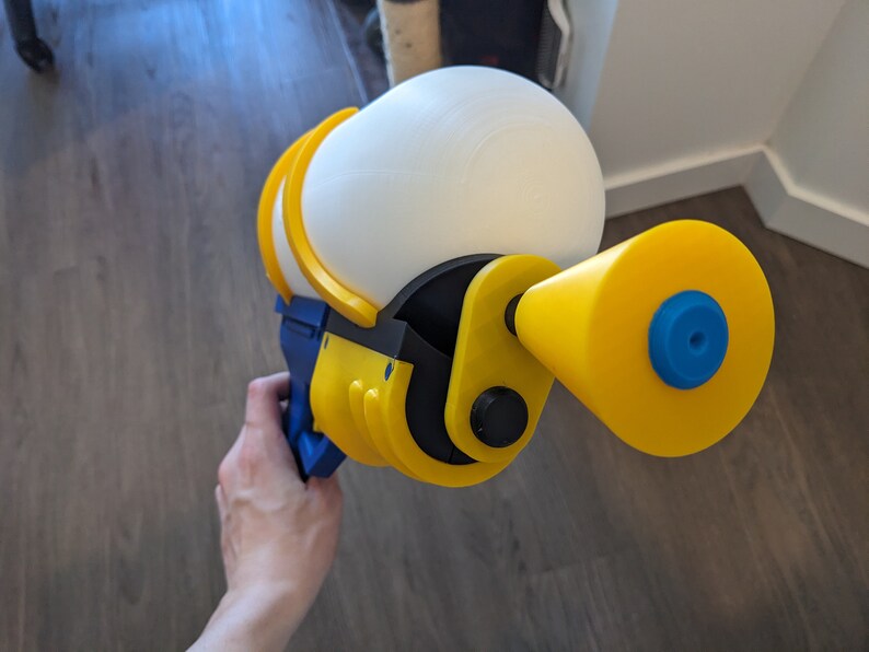 Splattershot Splatoon 3 Life Size Weapon 3D Printed - Etsy