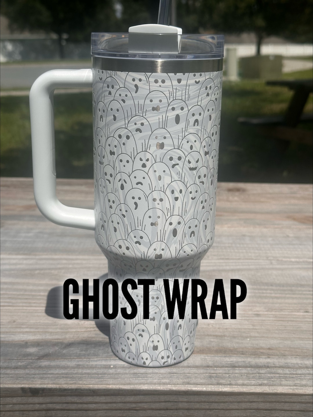 Ghost Wrap File 20, 30 & 40 Oz Versions - SVG - - Etsy