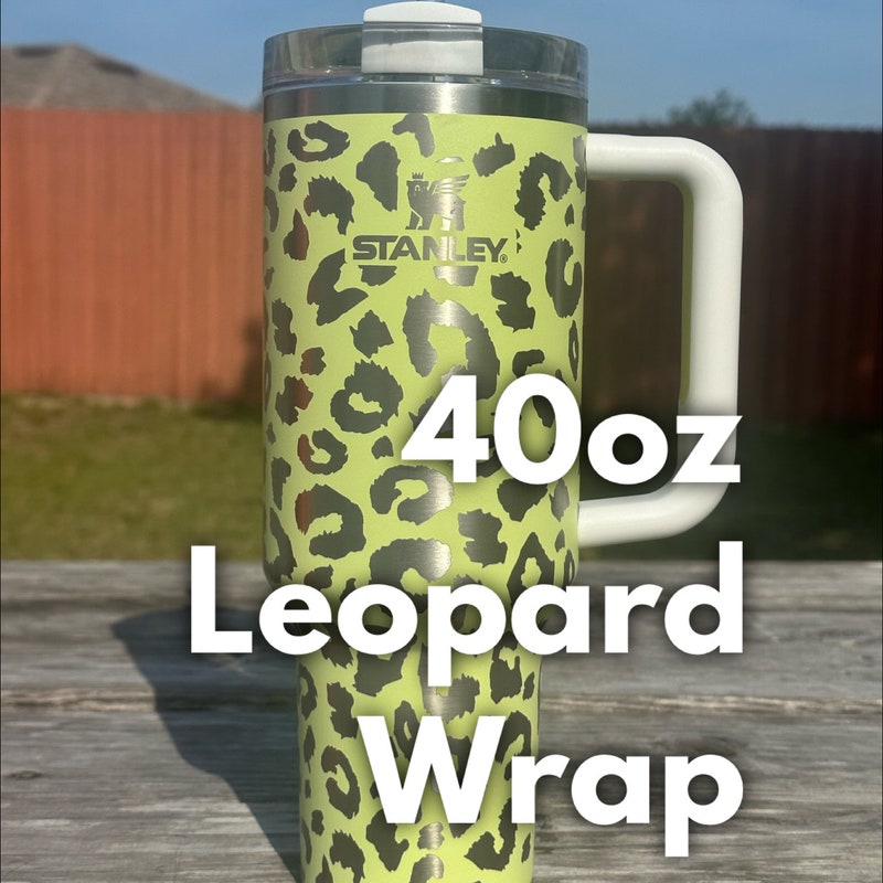 Leopard Print Stanley Cup - Etsy