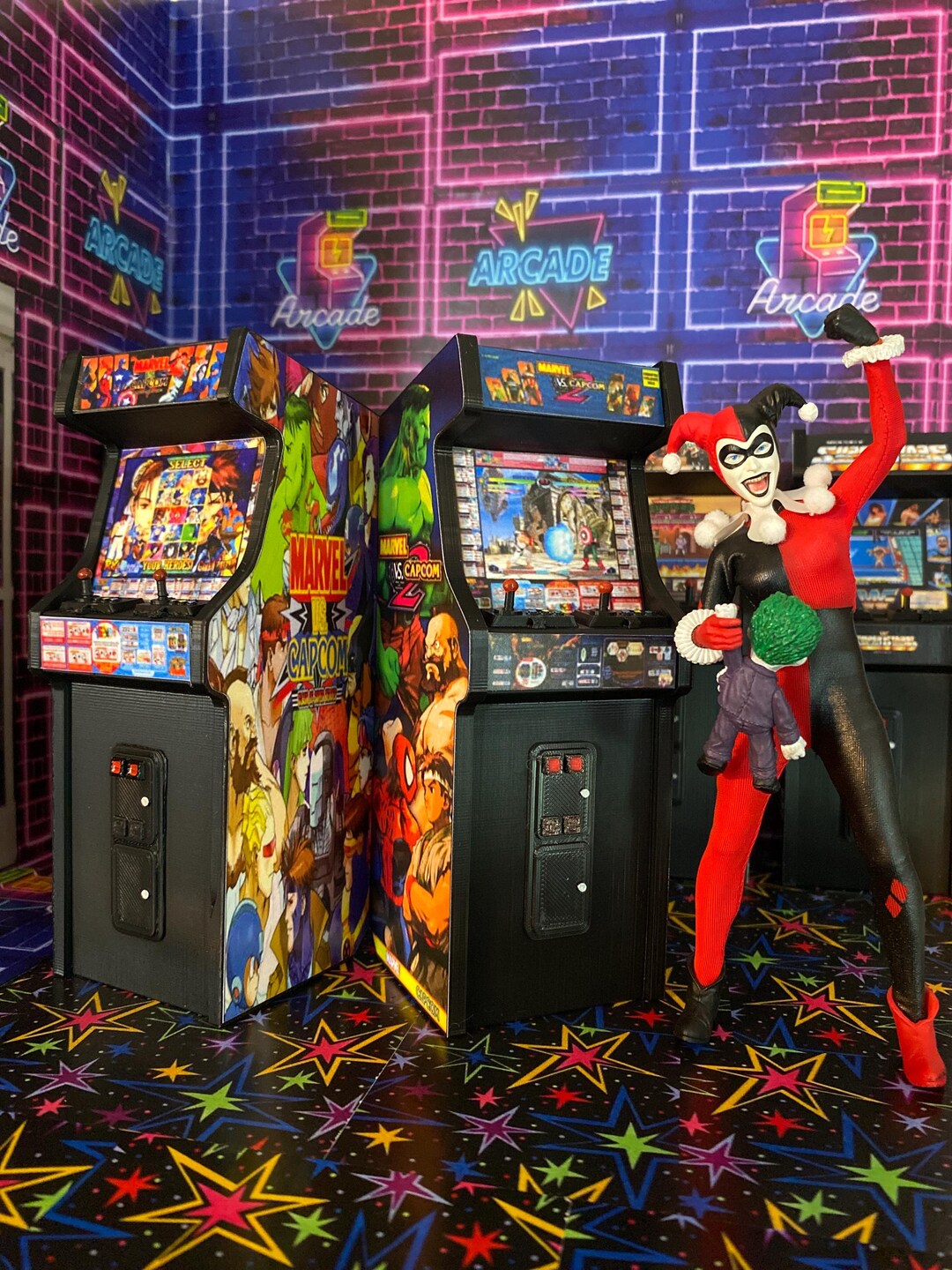 Mini Arcades 1/12 Scale (fighting) - Etsy