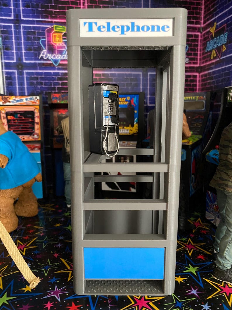 1/12 Scale Phone Booth. - Etsy